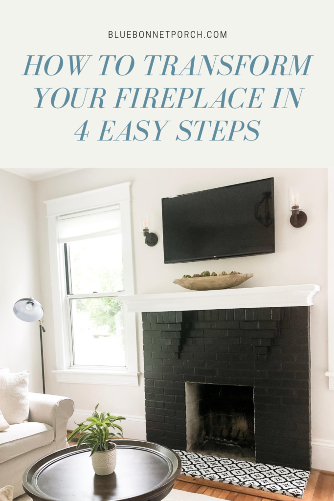 How to Transform Your Fireplace in 4 Easy Steps
